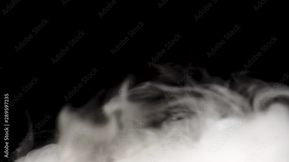 Scary smoke emerging from the ground. fast movement. Screen mode for ...