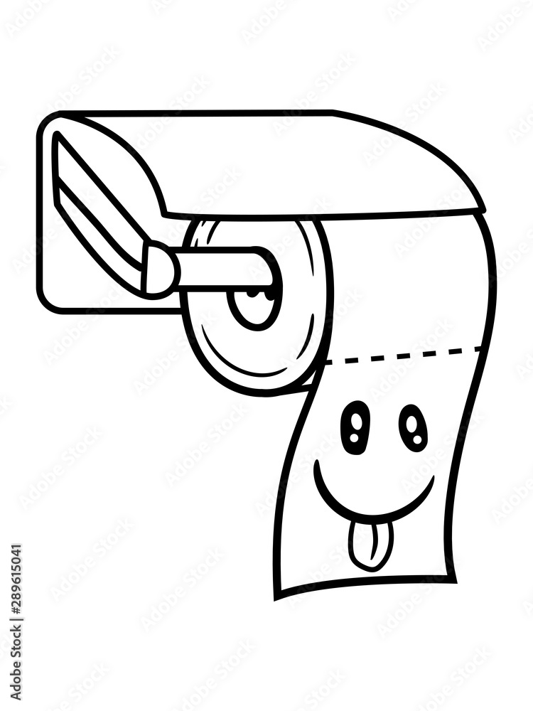 gesicht augen mund spender toiletten papier klopapier klo toilette wc ...