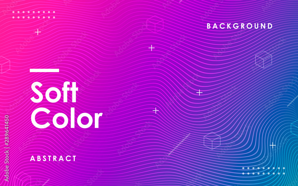 Dynamic abstract wavy particles background with sun shine Stock Vector ...