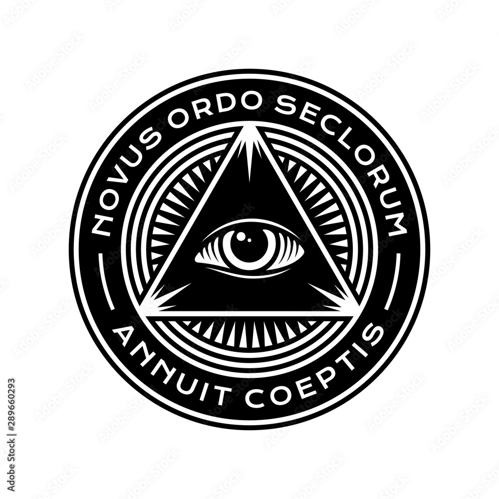 New World Order Symbol With All Seeing Eye Of Providence Novus Ordo new-world-order-symbol-with-all-seeing-eye-of-providence-novus-ordo