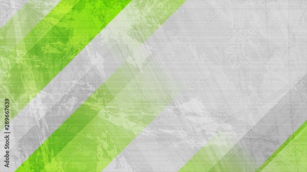 Grunge grey wall abstract motion design with green stripes. Old wall ...
