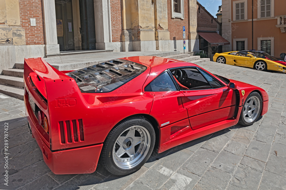 sports car Ferrari F40 Stock Photo | Adobe Stock