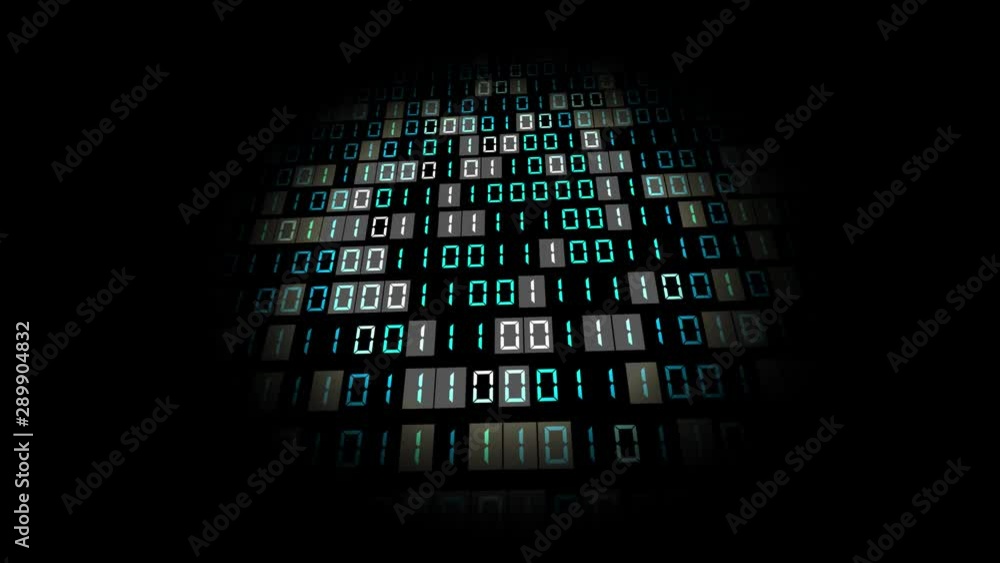 loopable footage of Programming code abstract technology background for ...