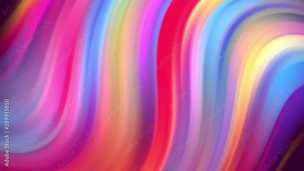 Vidéo Stock Gradient of rainbow colors are cyclically shifting in loop ...