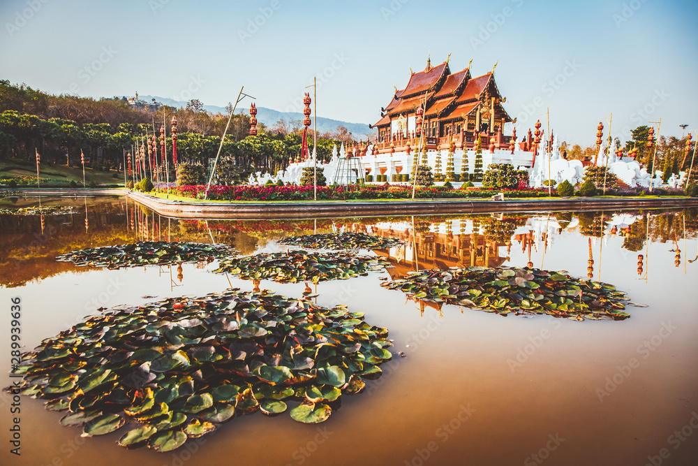 royal Flora Ratchaphruek Park, Chiang Mai, Thailand Stock Photo | Adobe ...