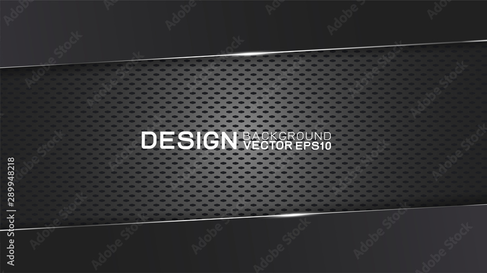 Vector design trendy and technology concept. Dark frame border ...