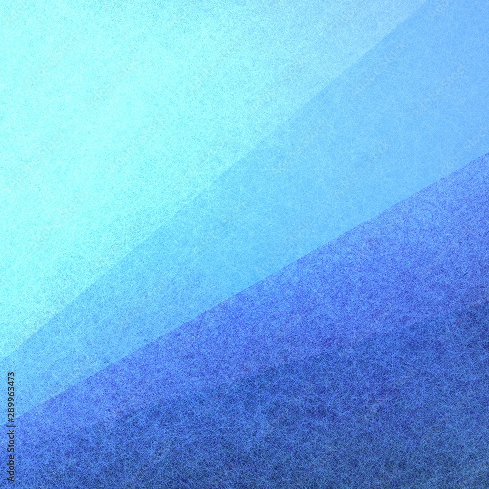 abstract blue background with diagonal stripes in textured material ...