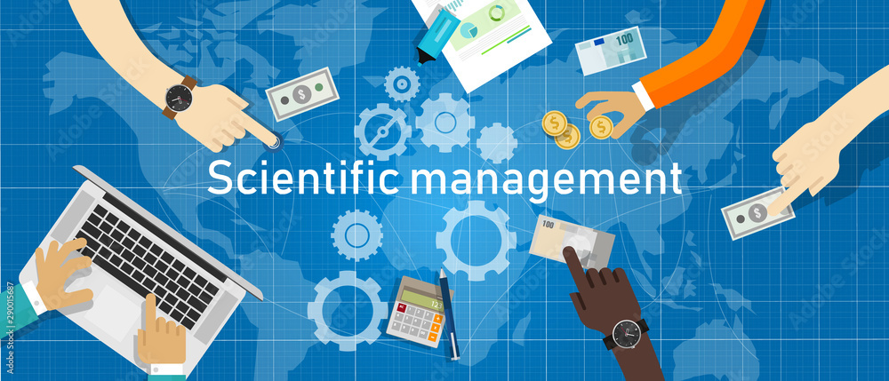 Scientific management. Theory of management that analyzes and ...