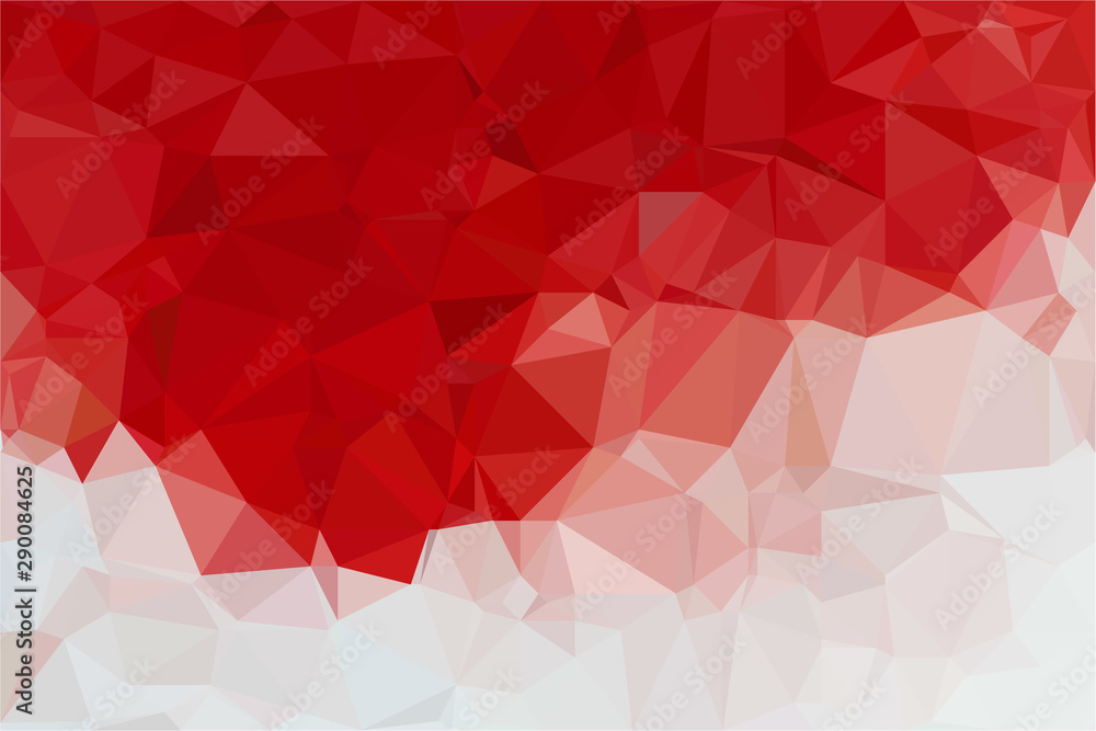 red triangle Background Vector Illustration Stock Vector | Adobe Stock