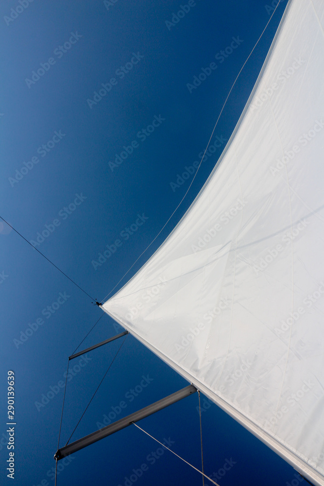abstract blue background with sail Stock Photo | Adobe Stock