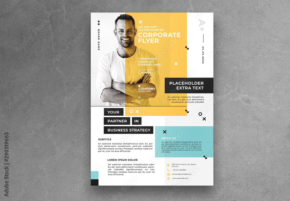 Minimalist Design Flyer