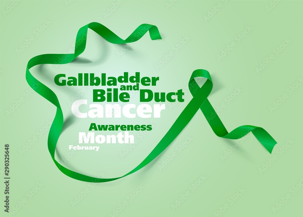 Gallbladder and Bile Duct Cancer Awareness Calligraphy Poster Design ...