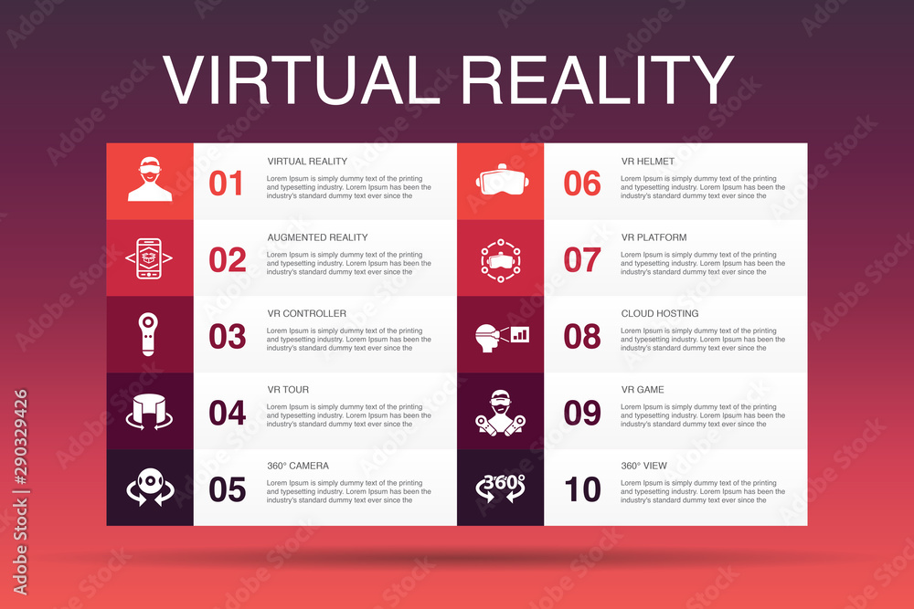Infographic Virtual Reality