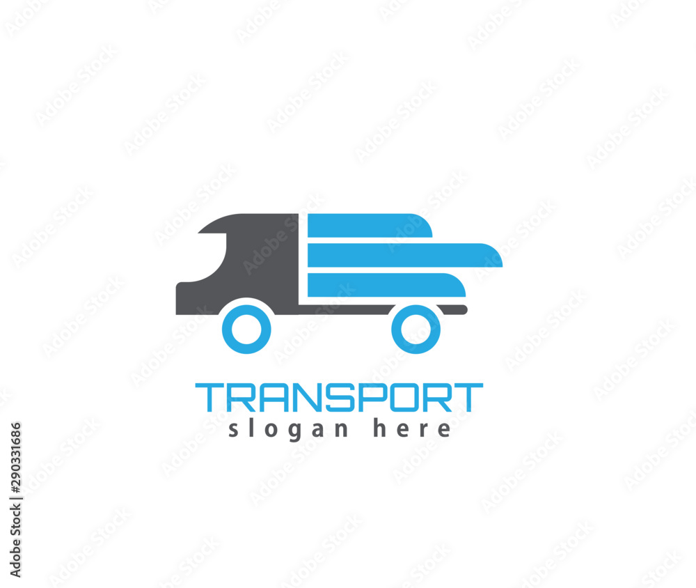 Transport auto logo Stock Vector | Adobe Stock