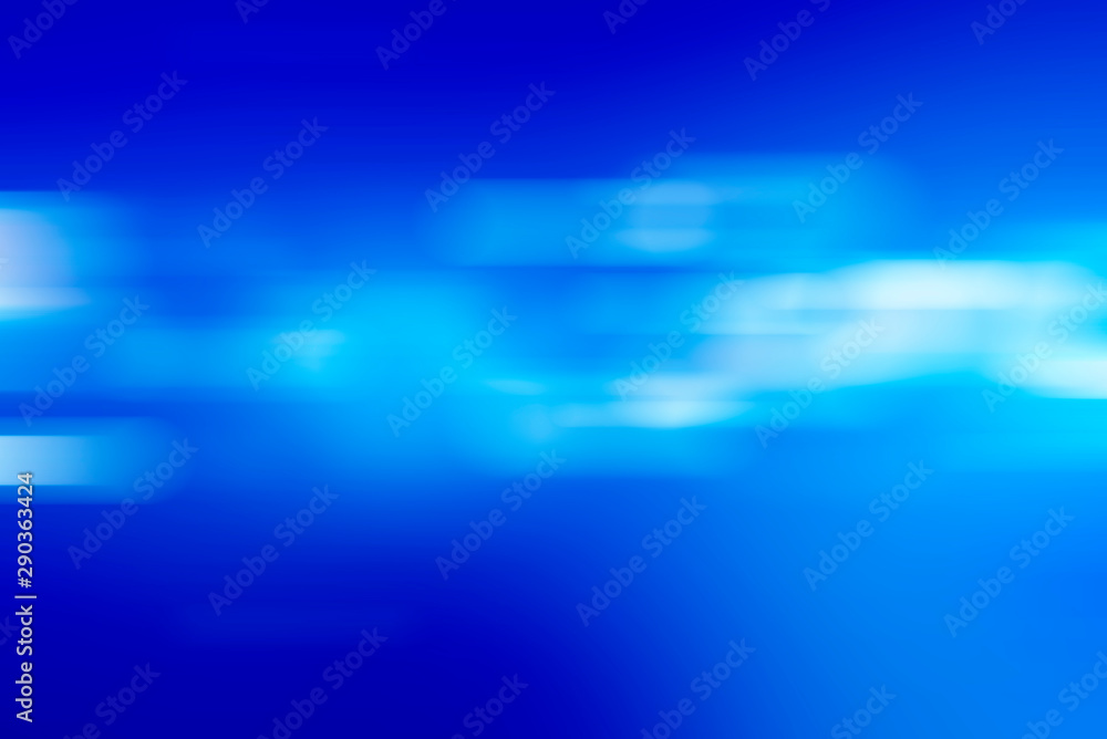blue abstract technology blur gradient background with motion speed ...