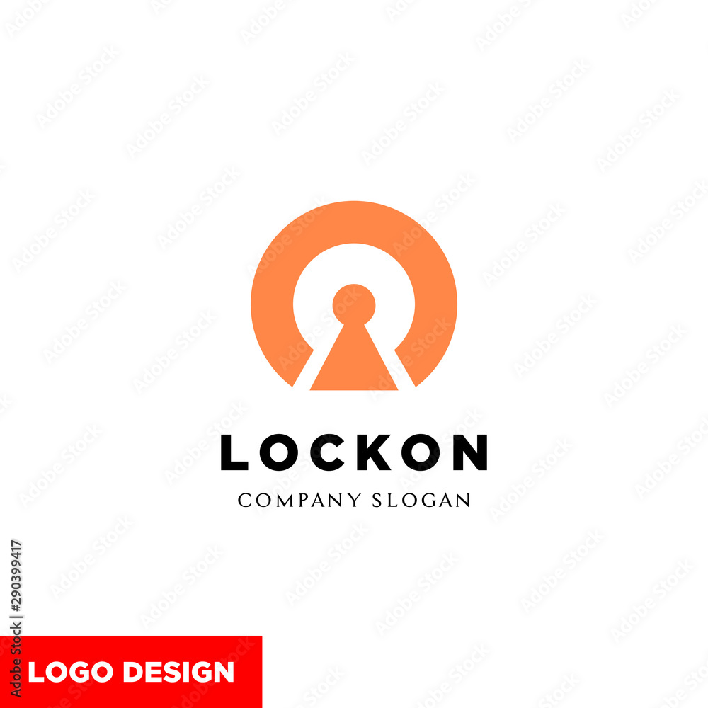 Lock icon vector. Encryption icon. Lock Icon in trendy flat style ...