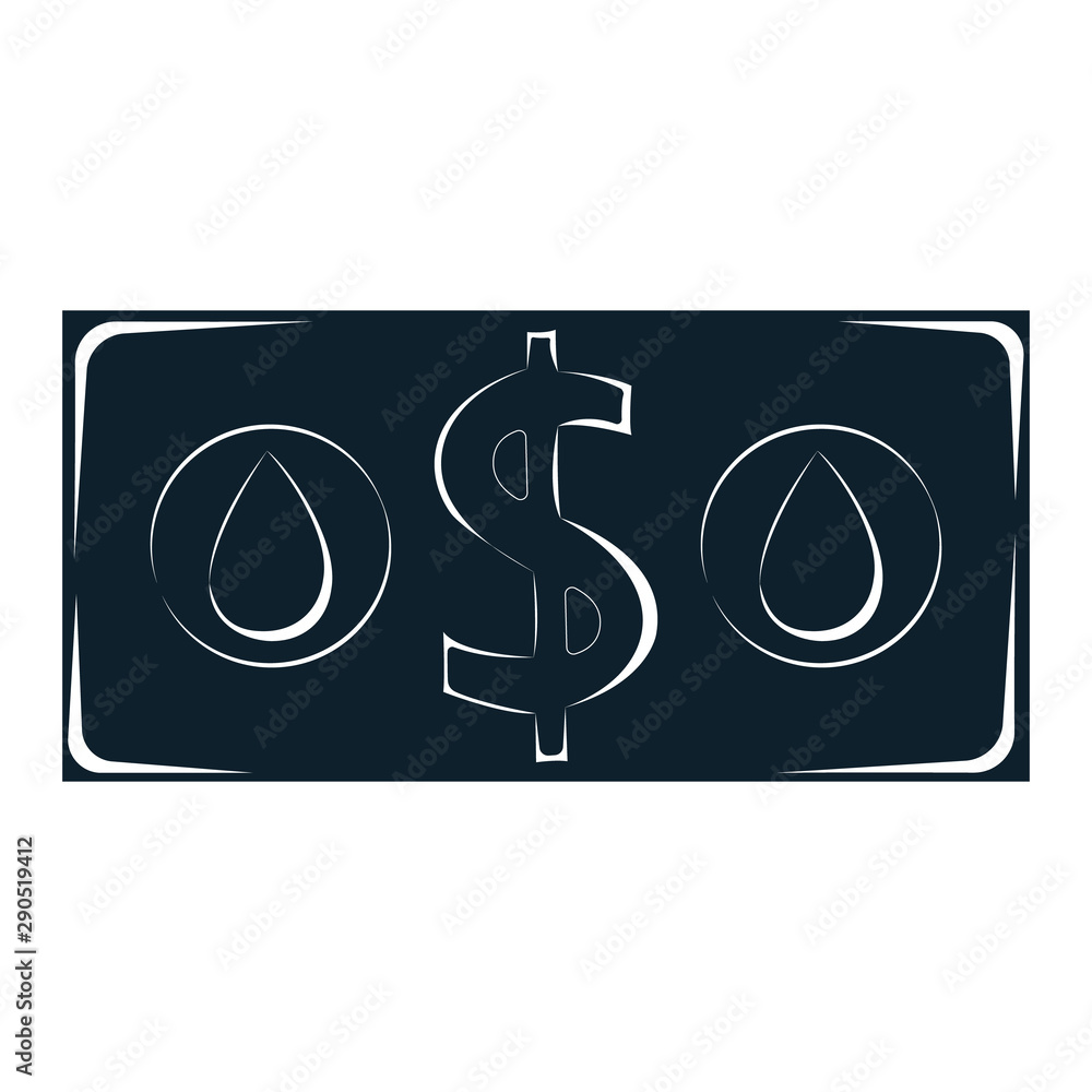 Oil Dollars label. Oil Development and Extraction. World Petrol ...