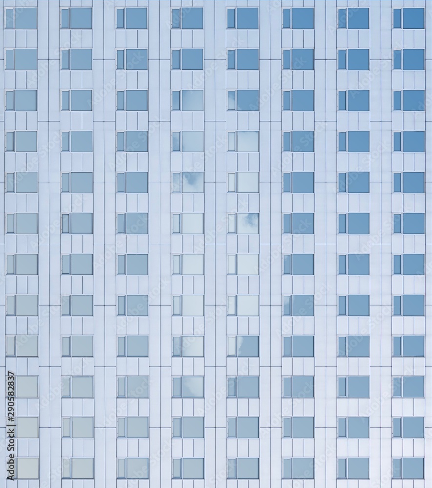 Architectural photo of blue buildings Stock Photo | Adobe Stock