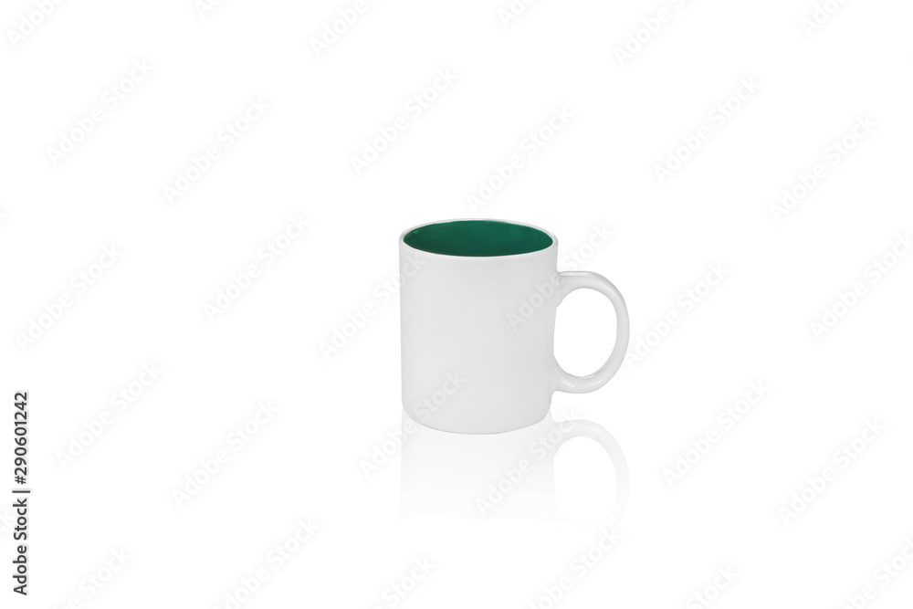 green mug Stock Photo | Adobe Stock