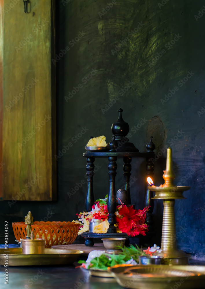 Light prayer hindu god Stock Photo | Adobe Stock