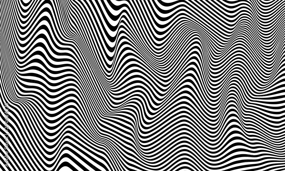 Optical Illusion Stripes Your Optical Illusion Warped Horizontal