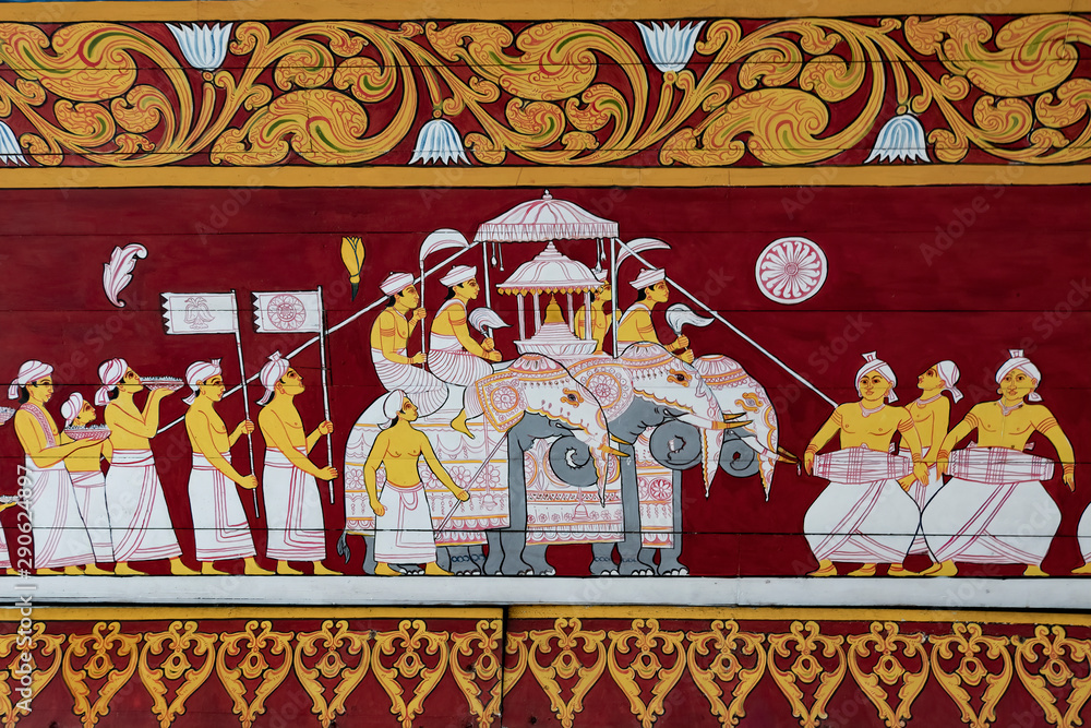 Temple Of The Tooth Painting