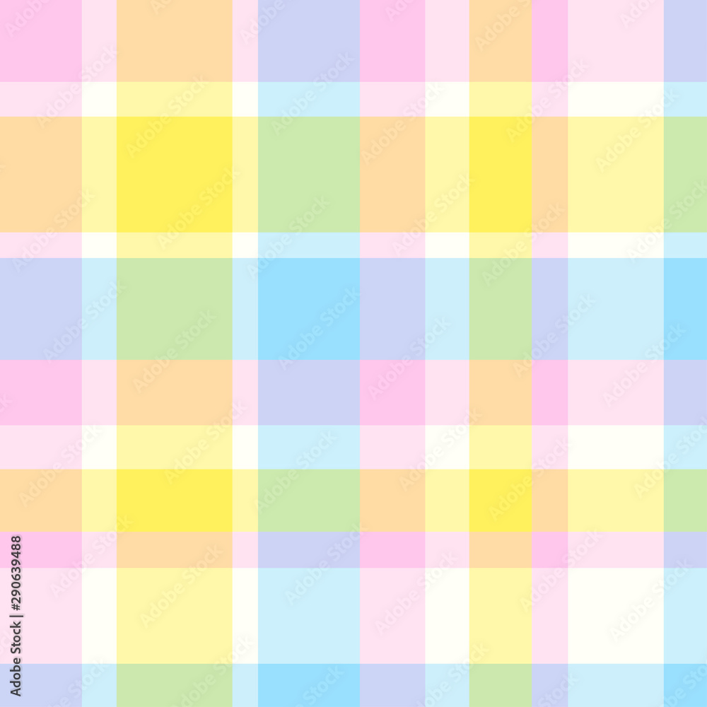 Seamless multicolored pattern. Checkered background. Abstract colored ...