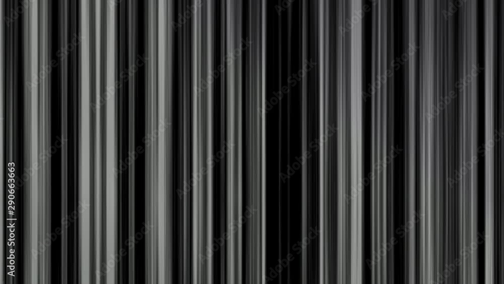 White abstract vertical lines blinking on black background, seamless ...