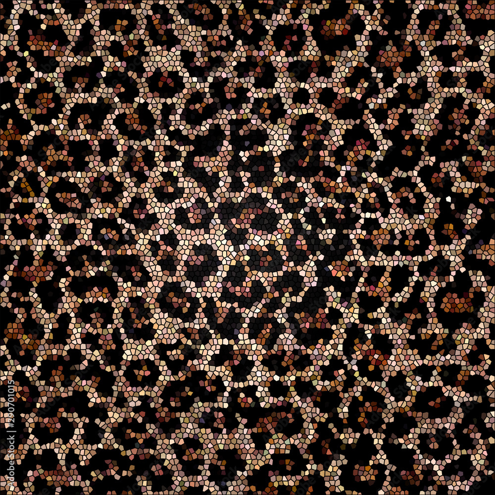 leopard skin texture seamless pattern Stock Illustration | Adobe Stock