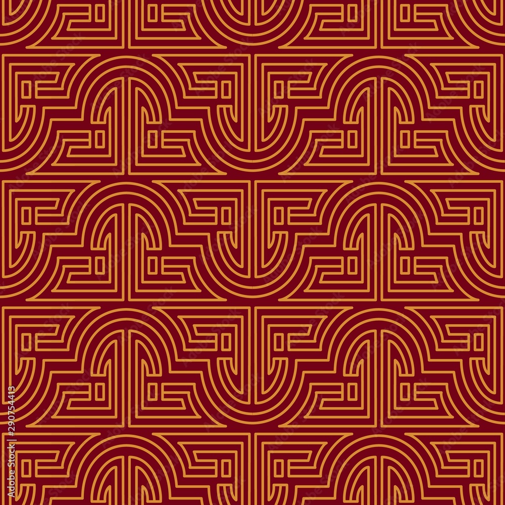Chinese seamless pattern. Endless texture can be used for fabric ...