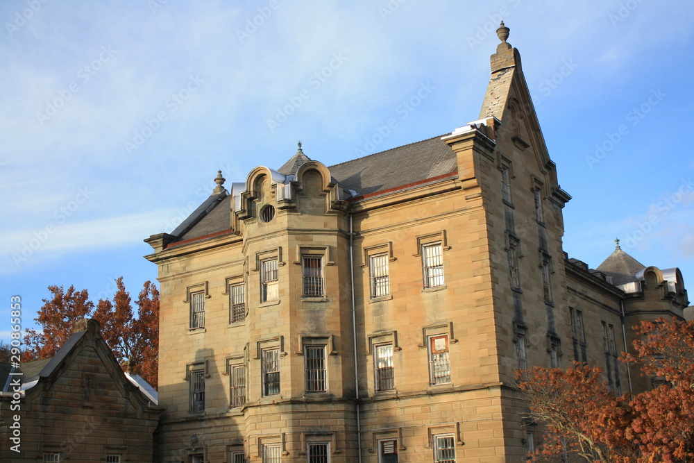 Incredibly Spooky Haunted Gothic House Stock Photo | Adobe Stock