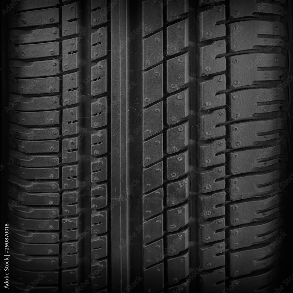 Car tire texture or background and gradients shadow, copy space Stock ...