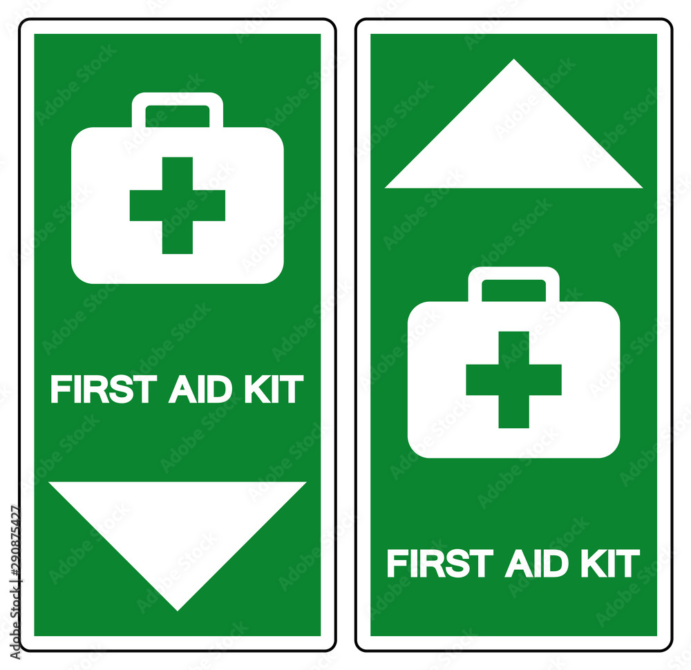 First Aid Kit Symbol Sign, Vector Illustration, Isolate On White ...
