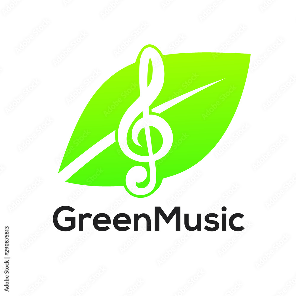 Music logo icon vector design . for music and sound logo template Stock ...