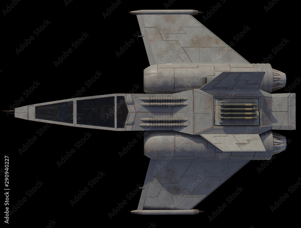 Futuristic Starfighter