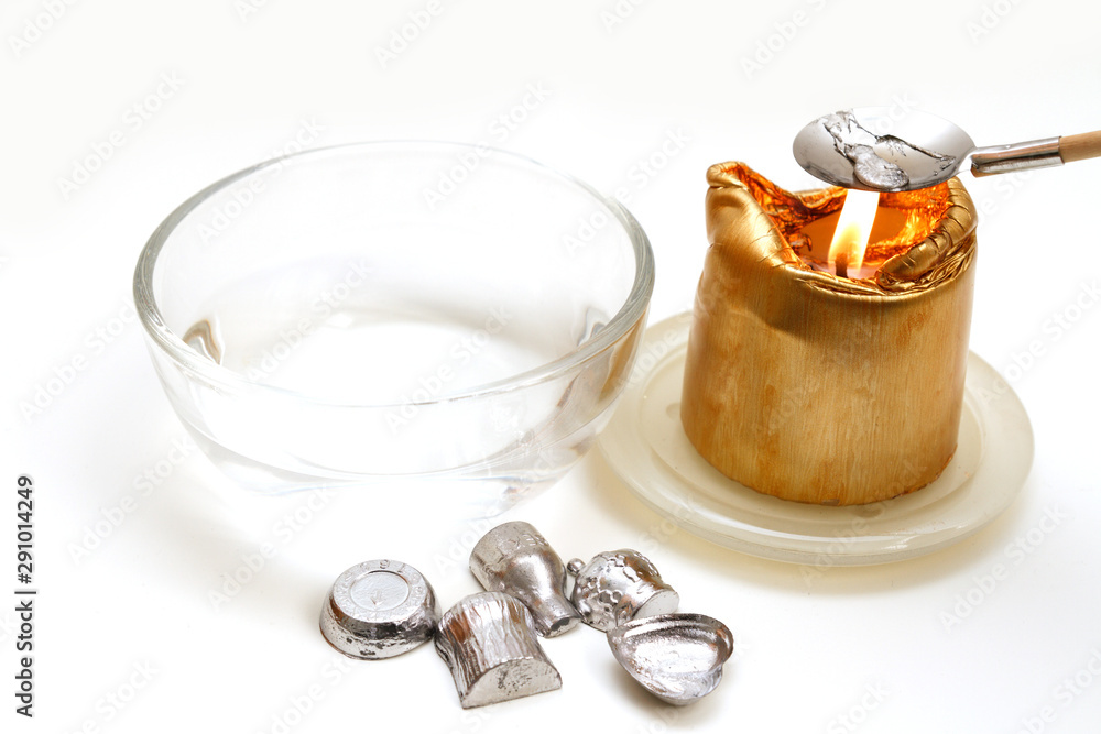 Molten Lead In Water