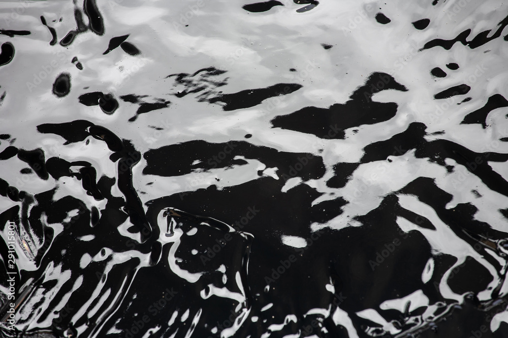 Liquid bitumen surface, abstract background Stock Photo | Adobe Stock