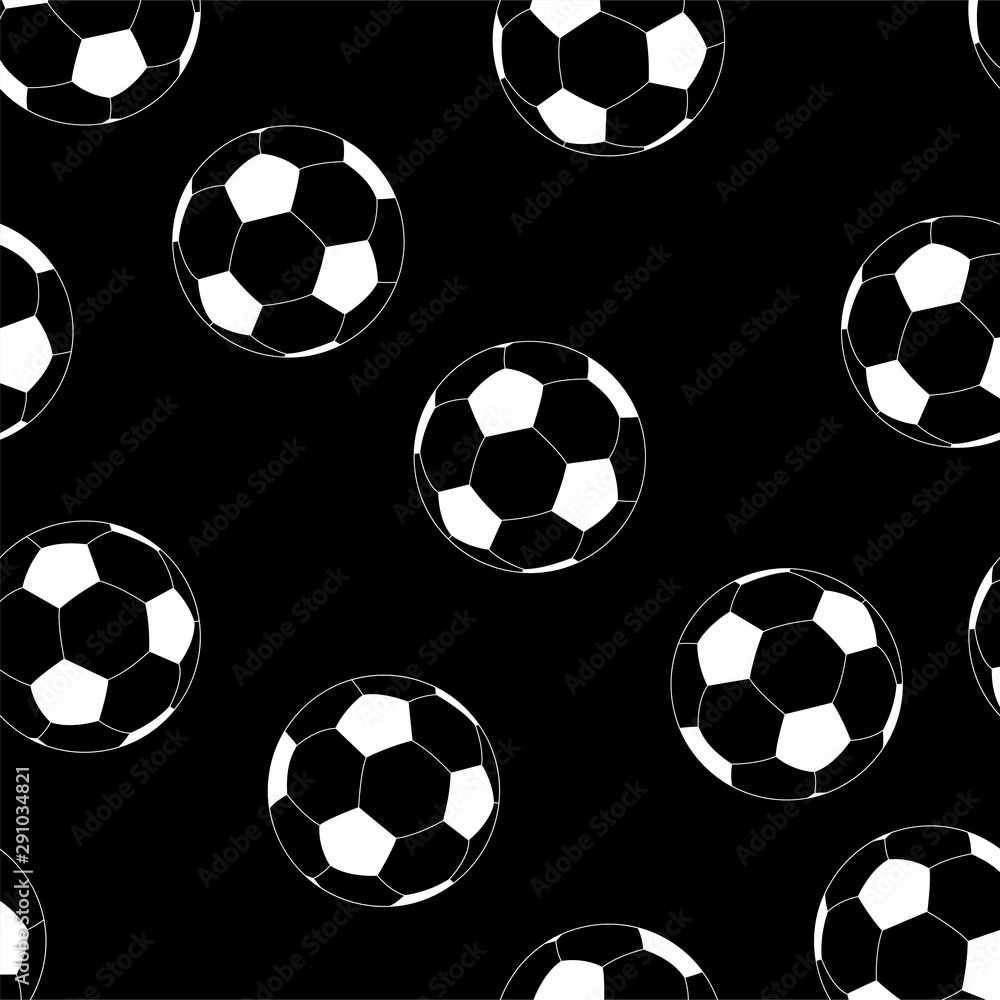 Soccer Ball Texture Seamless