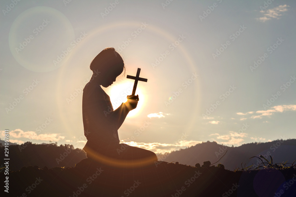 Kneeling At The Cross Backgrounds