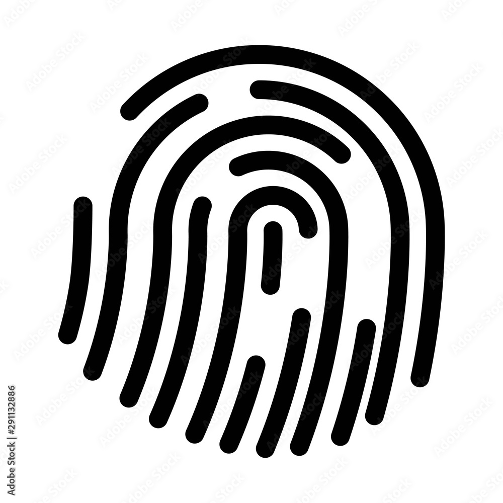 Fingerprint Icon Vector