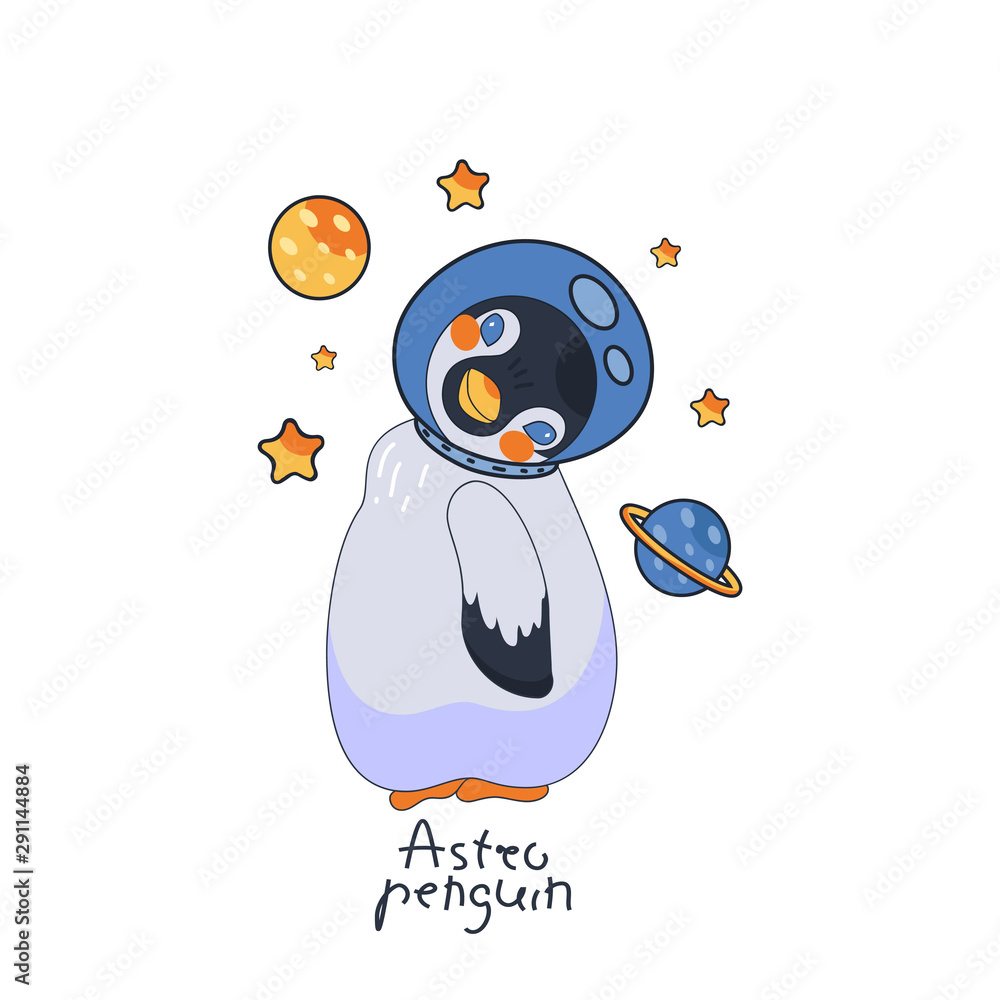 Penguin Astronaut