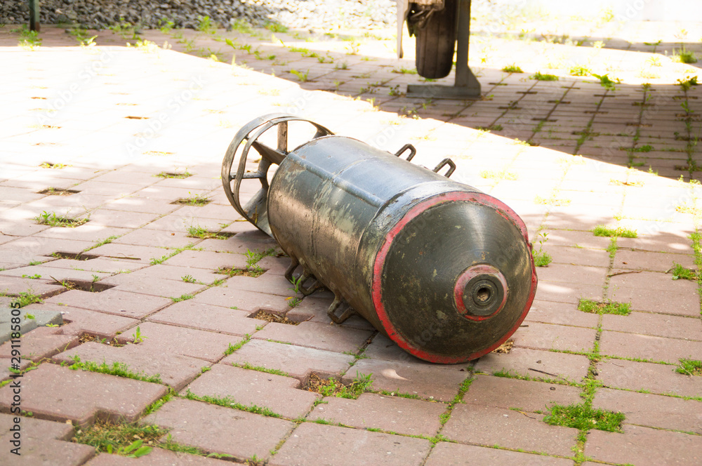 pictured aerial bomb from World War II Stock Photo | Adobe Stock