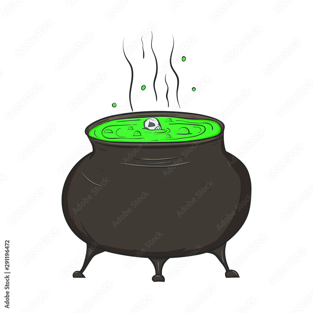 Witches Boiling Pot