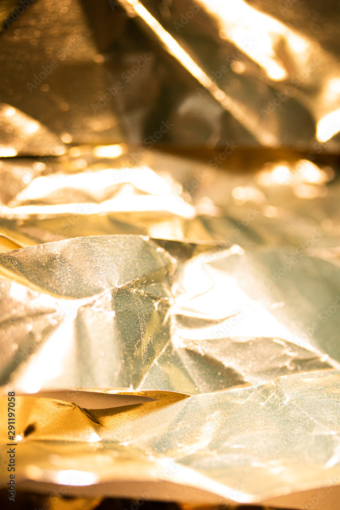 Abstract Shiny Paper Multicolour Glowing Sci-fi Cut Up Background in ...