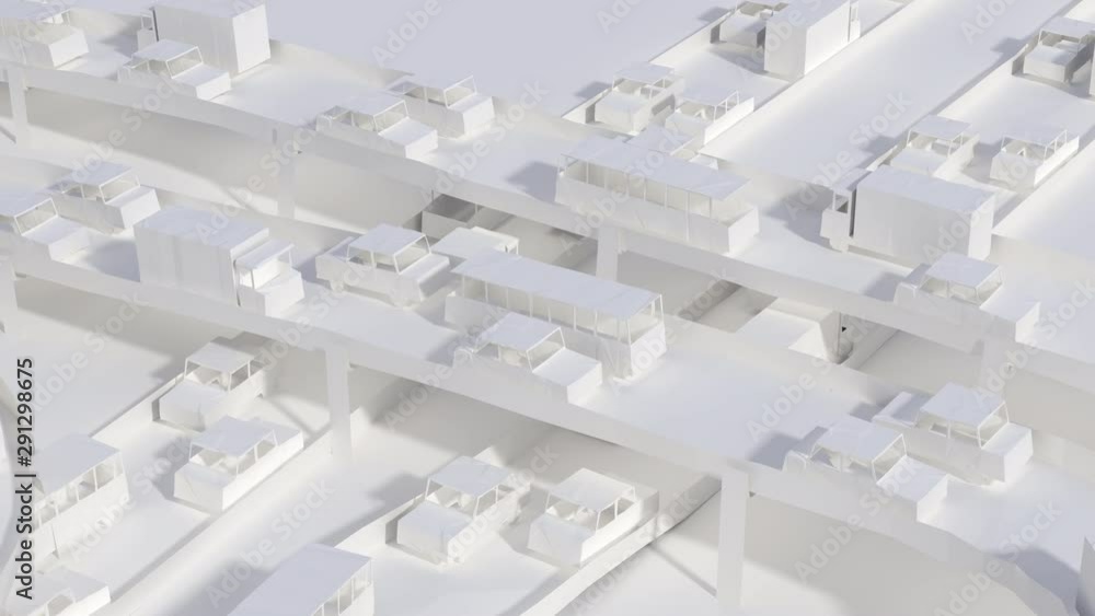 Current Developed Speed Motorway Intersections Map Close-up. Safety ...