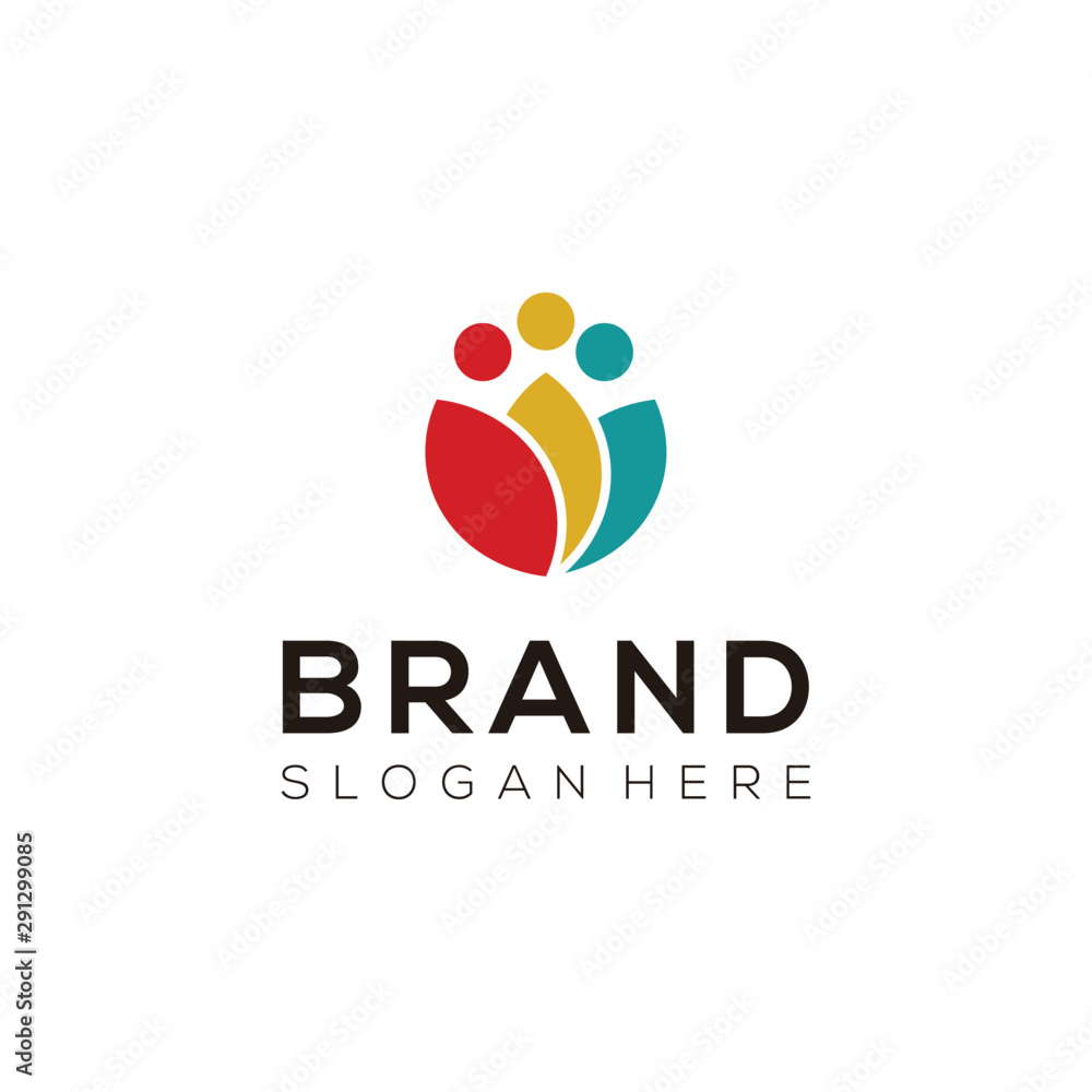 Professional vector design for Team / Group Logos Stock Vector | Adobe ...