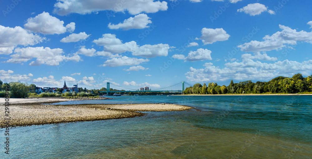Rodenkirchen Beach in Cologne Germany Stock Photo | Adobe Stock