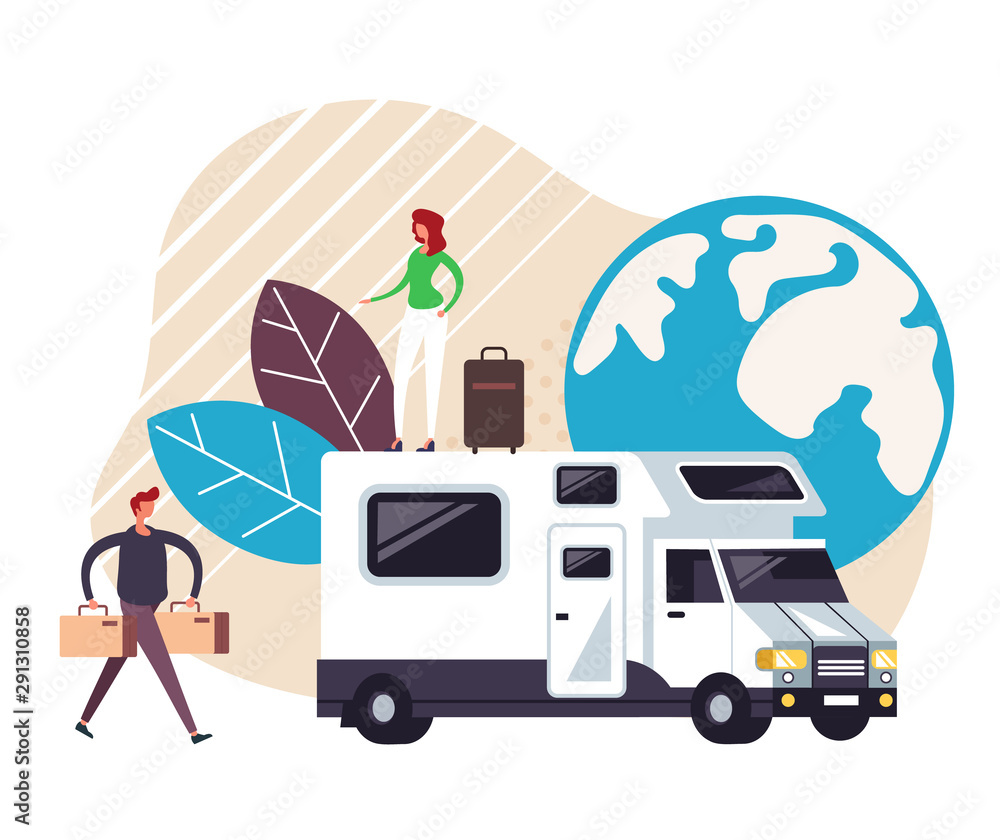 Time to travel concept. Vector graphic design flat cartoon illustration ...