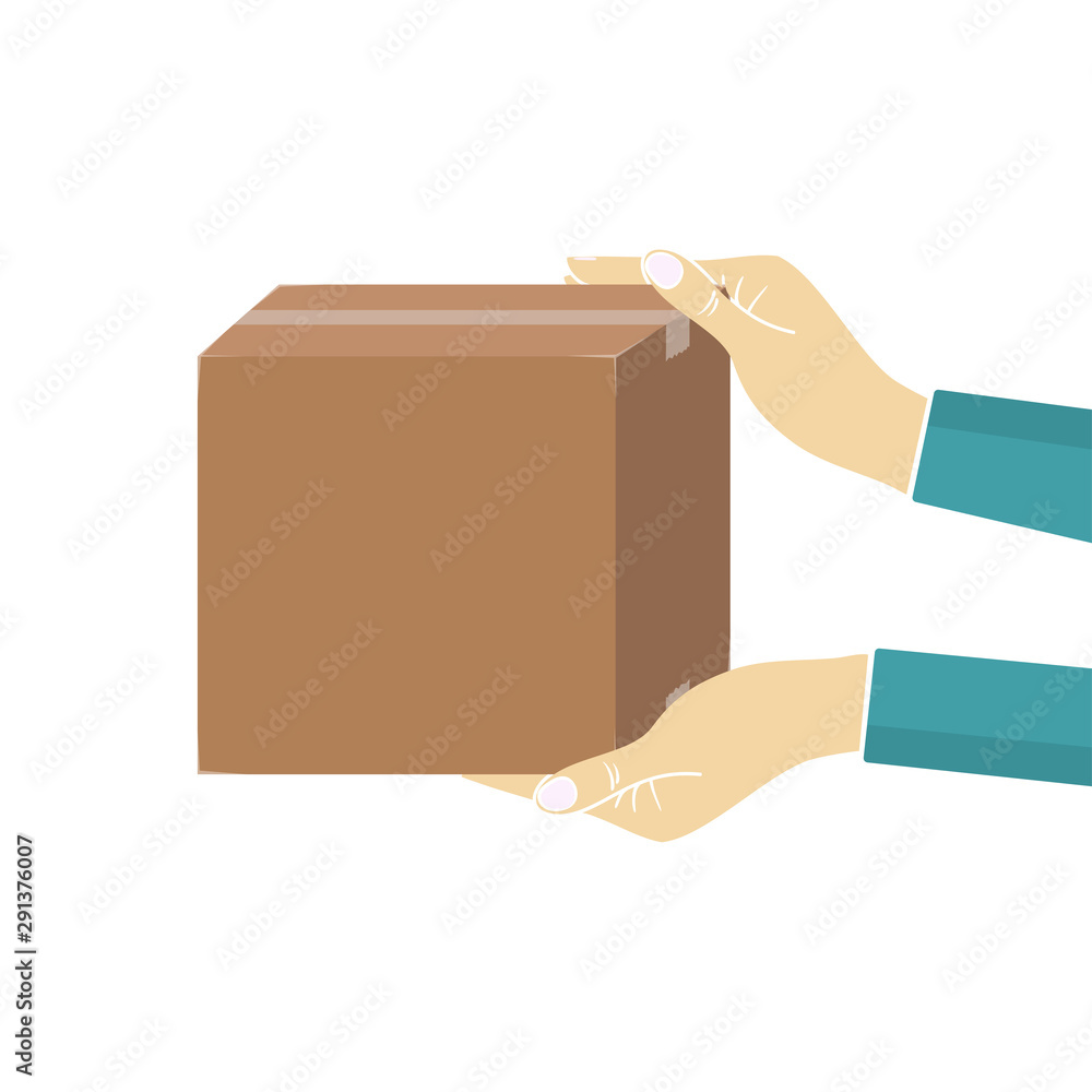 Delivery Box Vector