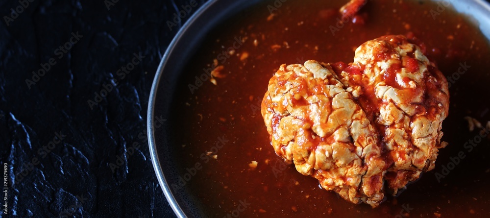 Cooked Cow Brains